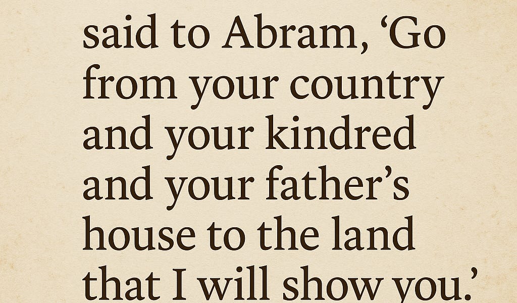 The Call of Abram: Genesis 12 and the Sovereignty of God in Redemptive ...