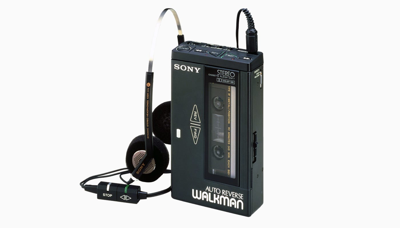 How Sony Turned the Walkman Into a Product Line in 1982