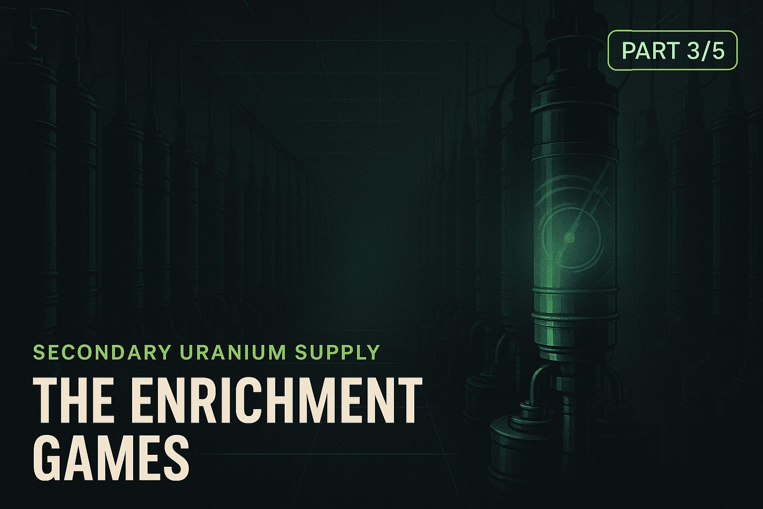 The Enrichment Games Behind Uranium’s Calm Prices