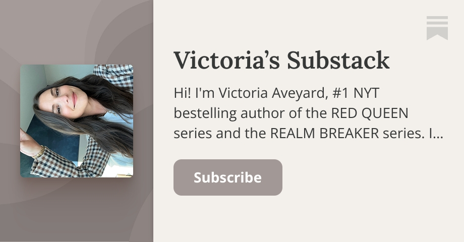 Victoria’s Substack | Substack