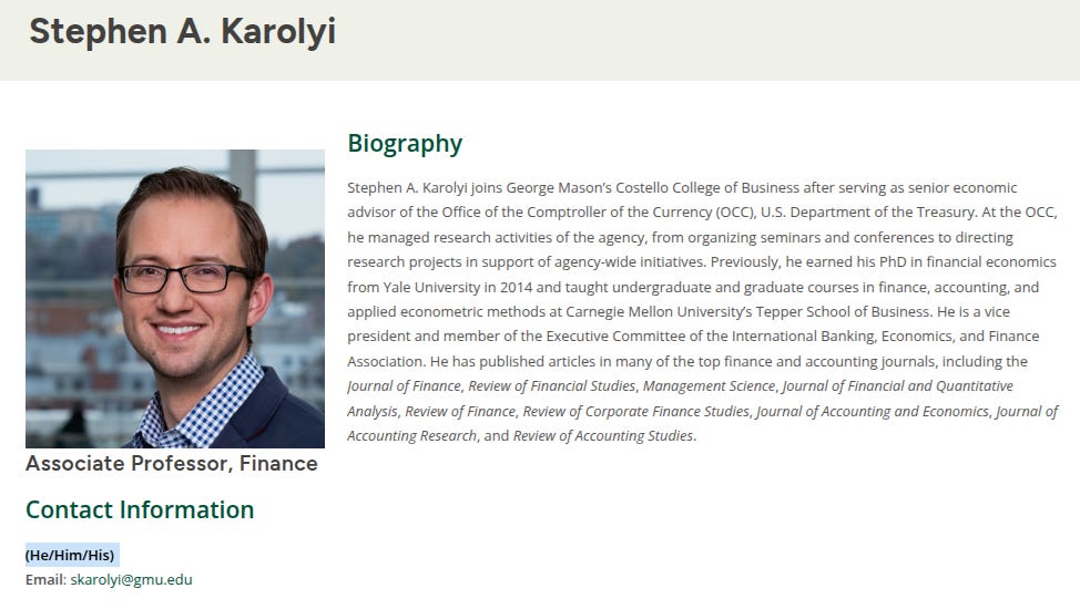 The Karolyi Dynasty and the Corruption of Academic Finance