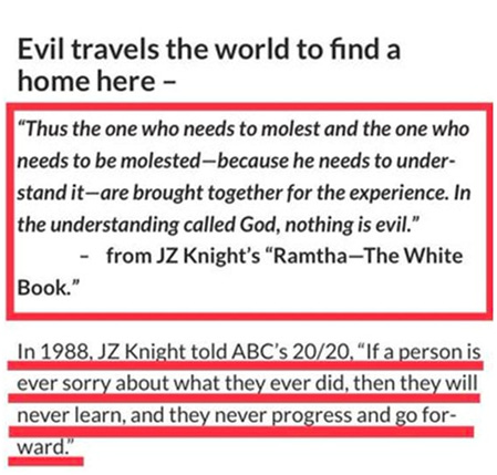 Ramtha Part 1: Who is JZ Knight? - by Elizabeth P Dove