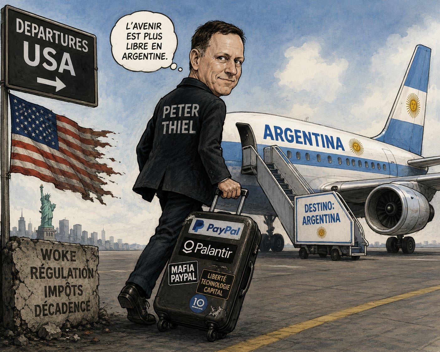 Peter Thiel à Buenos Aires: le libertarien qui a construit l'État de ...