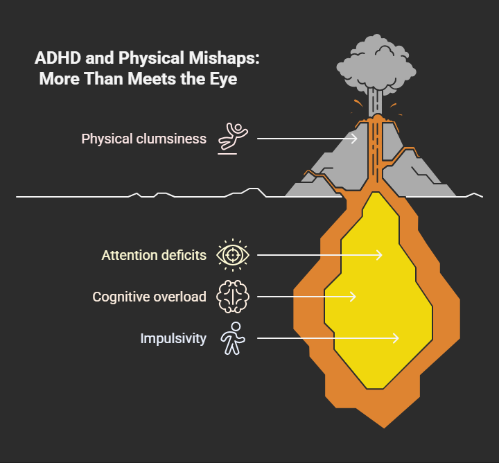 💥 Why Do I Keep Bumping Into Things?! The ADHD Bruise Mystery Explained 🟣