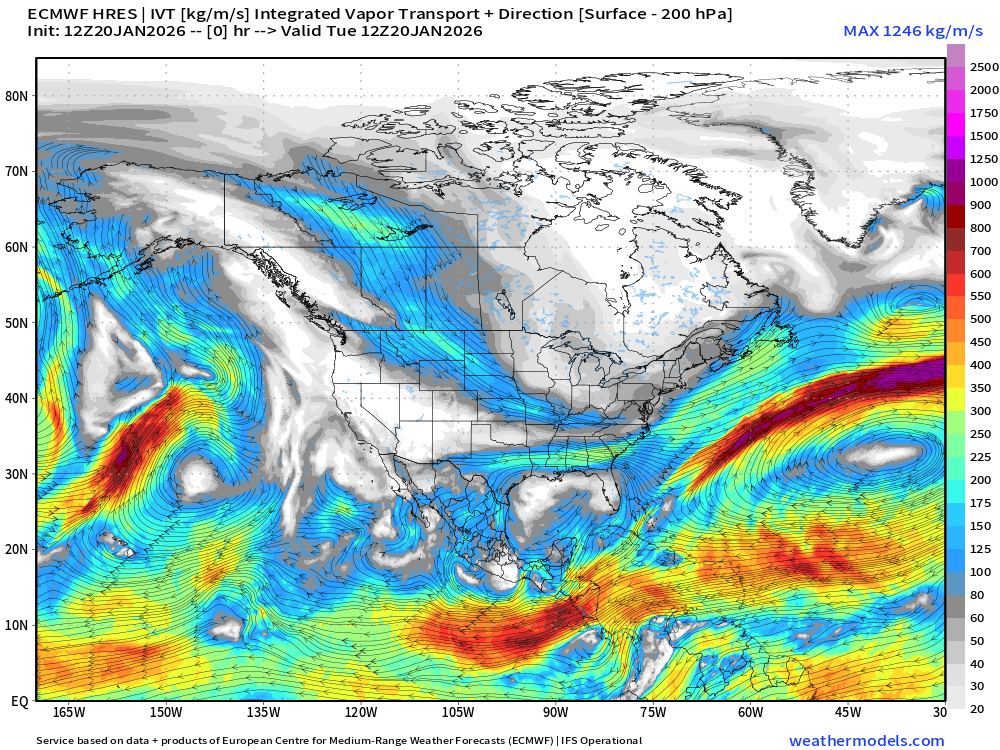 January 20, 2026 Tuesday Ice Storm Forecast
