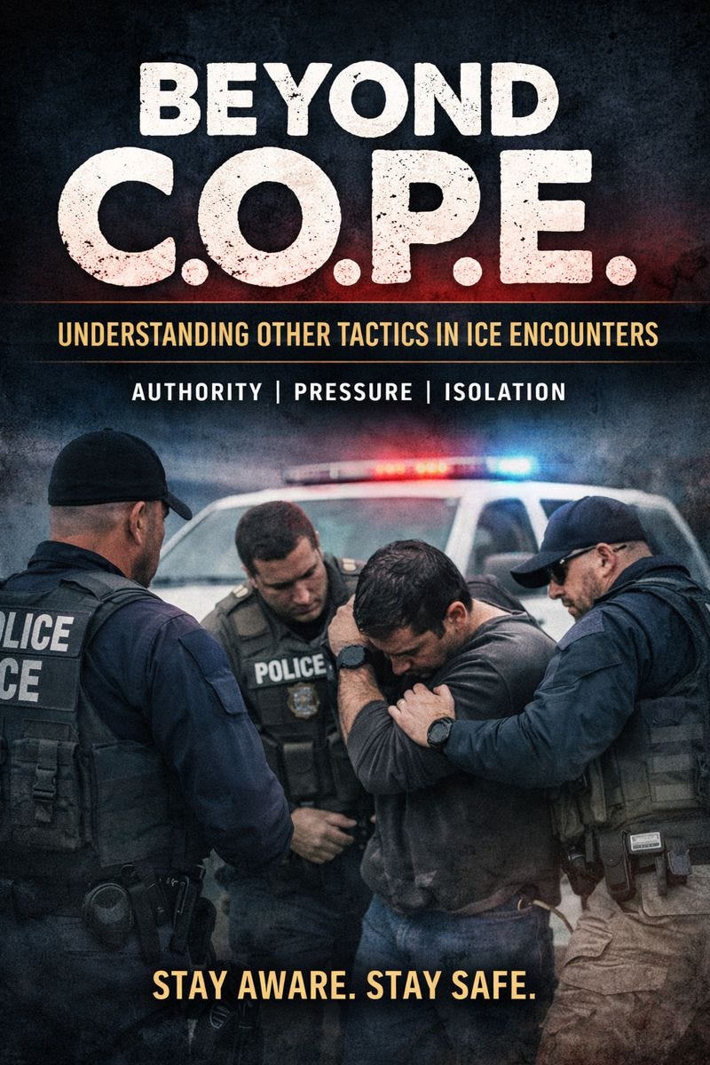 AFG Intel Wire - ICE / DHS TACTICS - by AFG Intel Wire