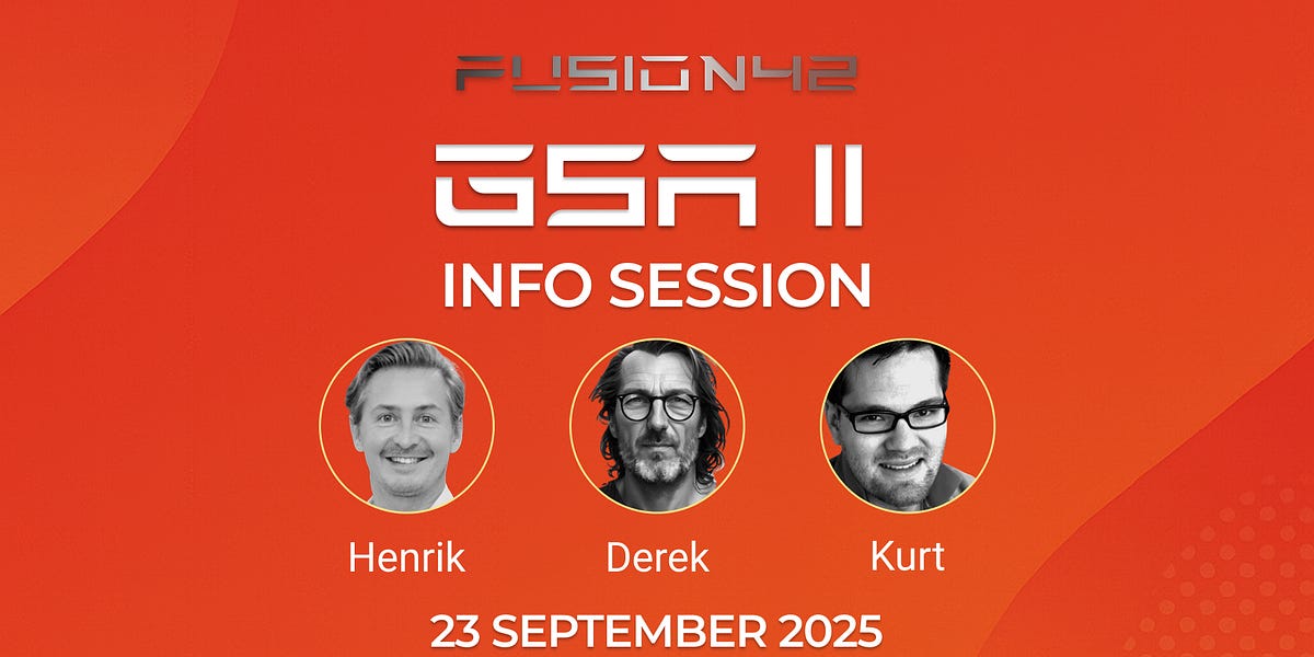Global Super Accelerator (GSA) 2.0 - Info Session