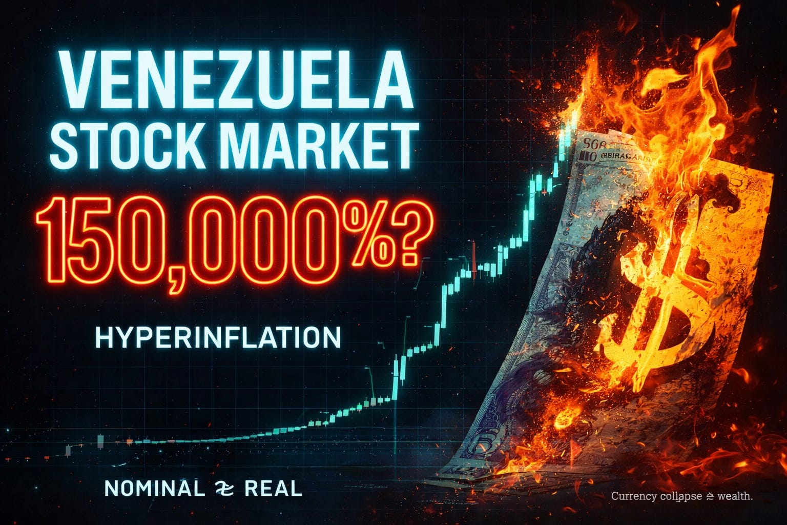 Venezuela’s Stock Market Up 150,000%