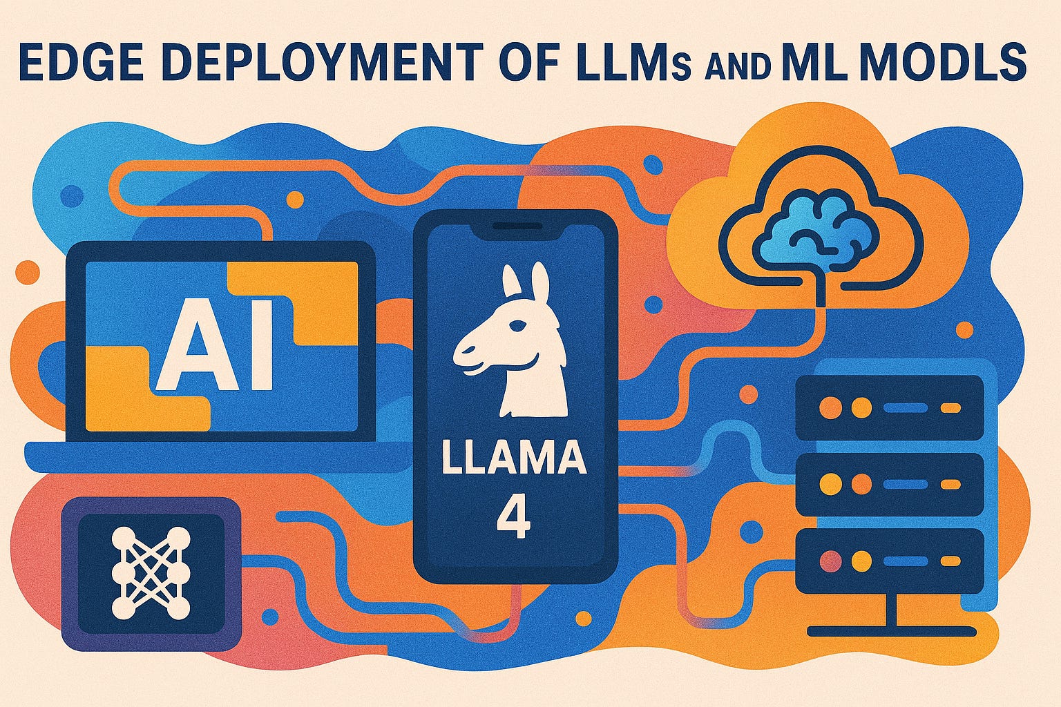 Edge deployment of LLMs and ML models: A review