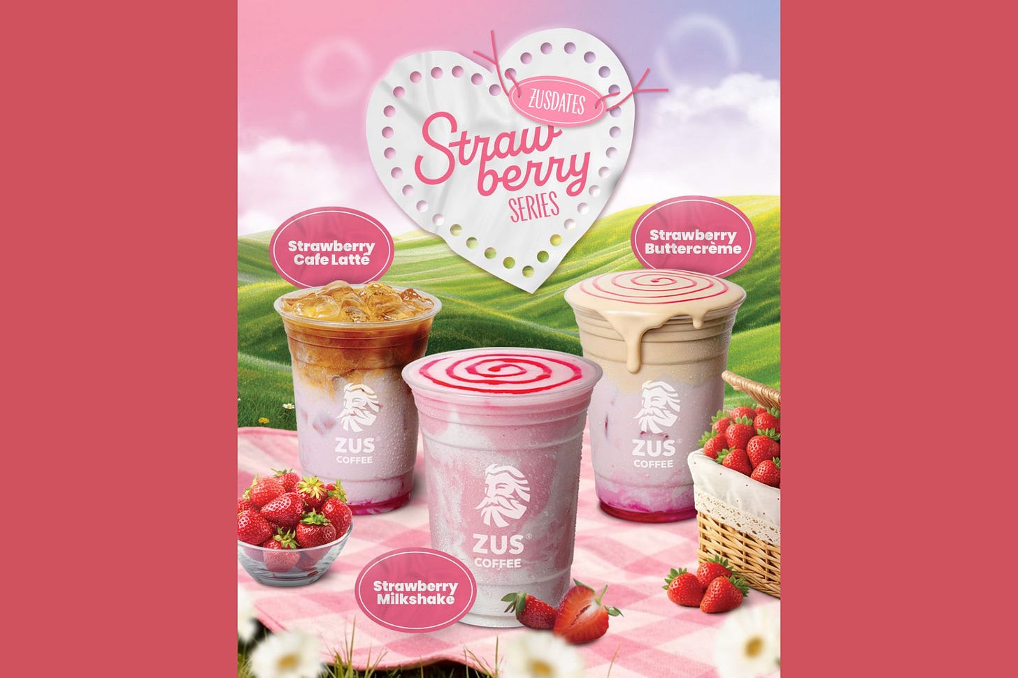 ZUS unveils new Strawberry Series - Manila Connoisseur