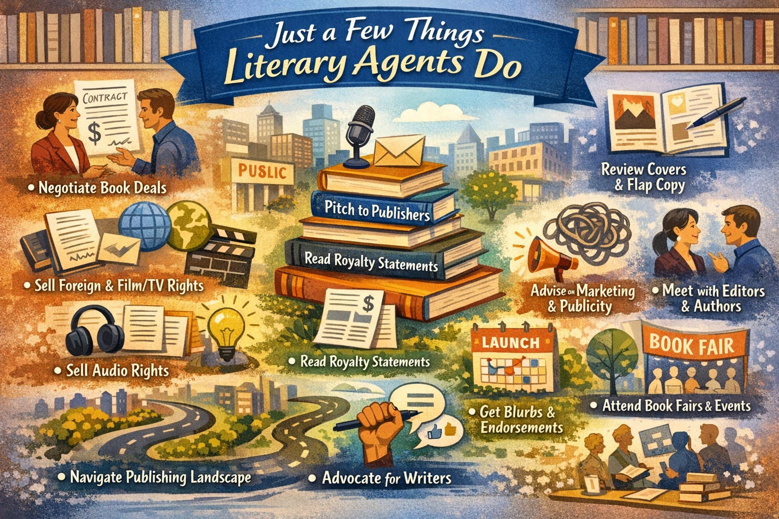 Why Literary Agents Still Matter - by Erin C. Niumata