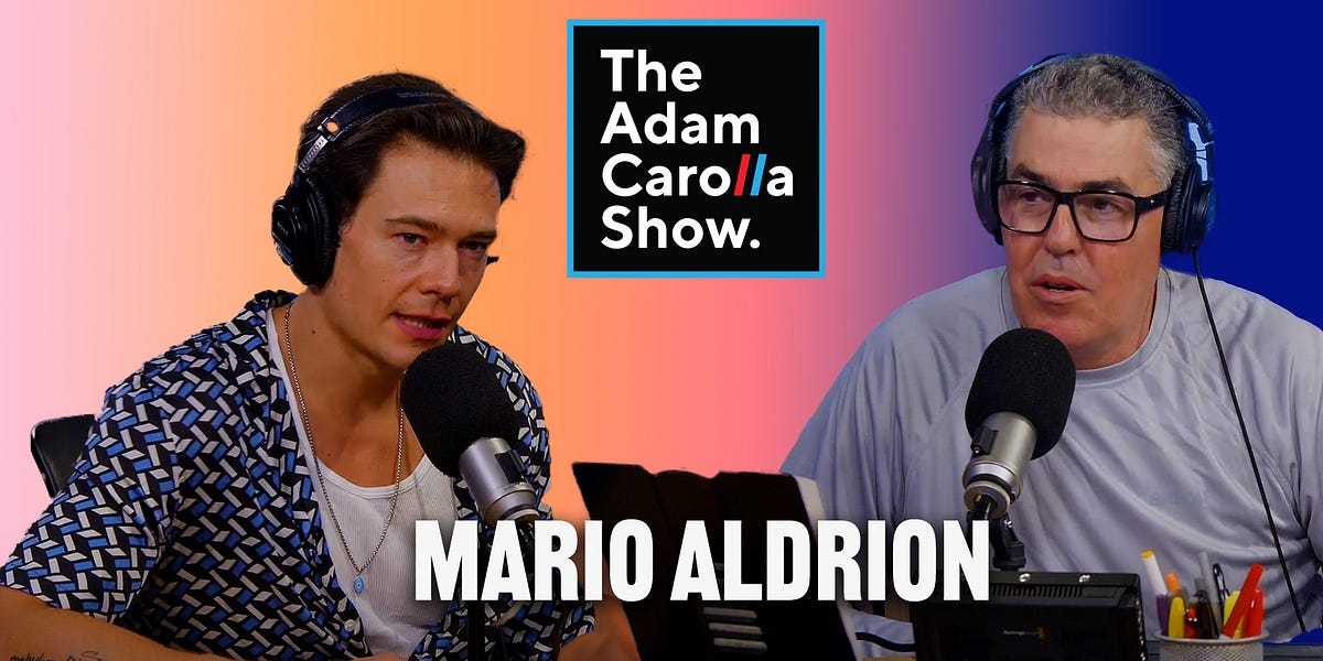 Male Model Turned Comedian Mario Adrion