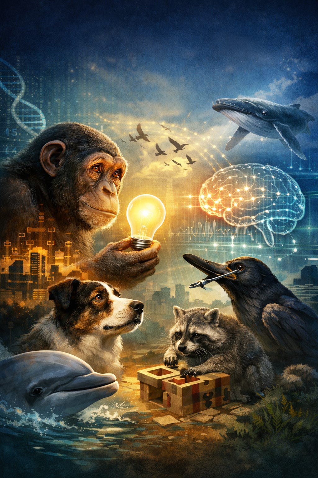 The Great Cognitive Leap: Are Animals Getting Smarter, or Are We Just ...