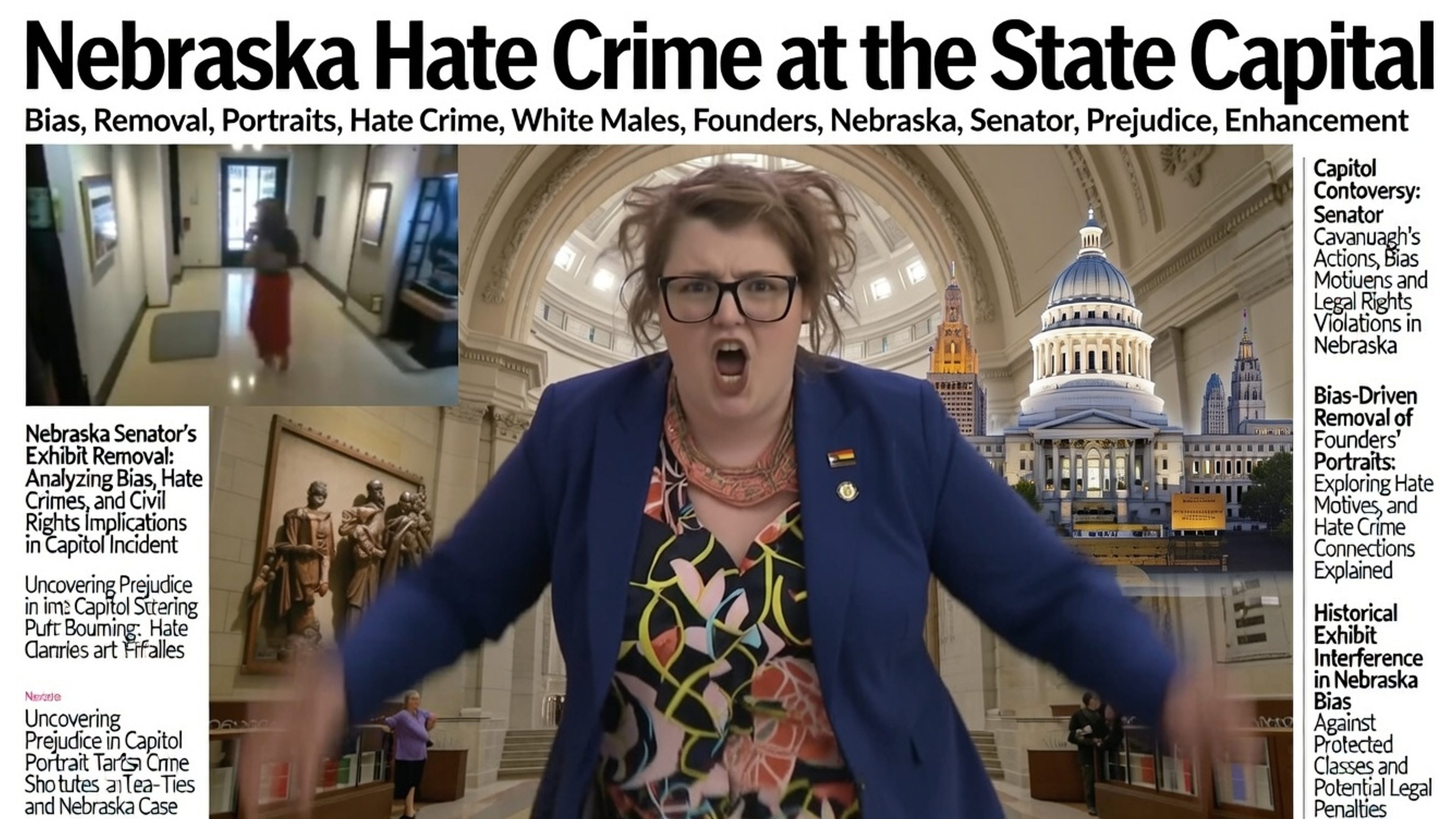 Machaela Cavanaugh Hate Crimes: Bias-Motivated Removal of White Male ...