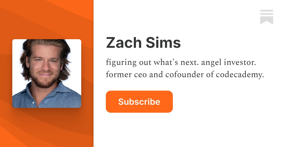 Zach Sims | Substack