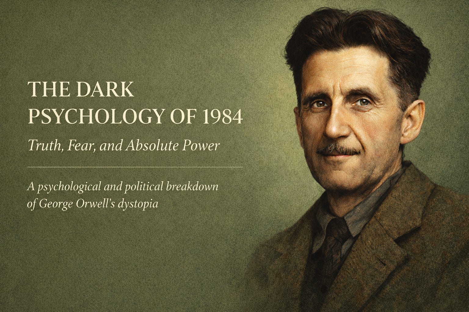 The Dark Psychology of 1984: Truth, Fear, and Absolute Power