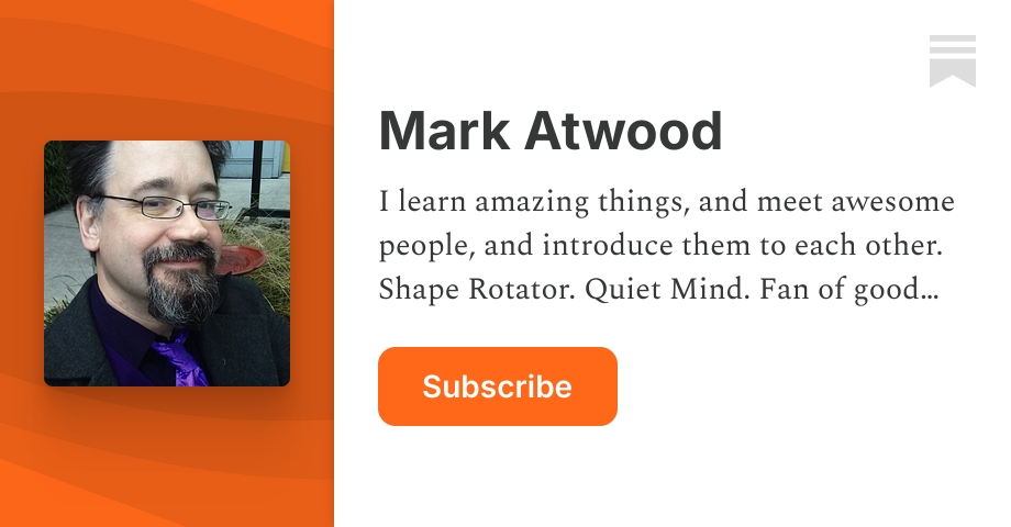 The Apprenticeship - by Mark Atwood - Words about Thoughts