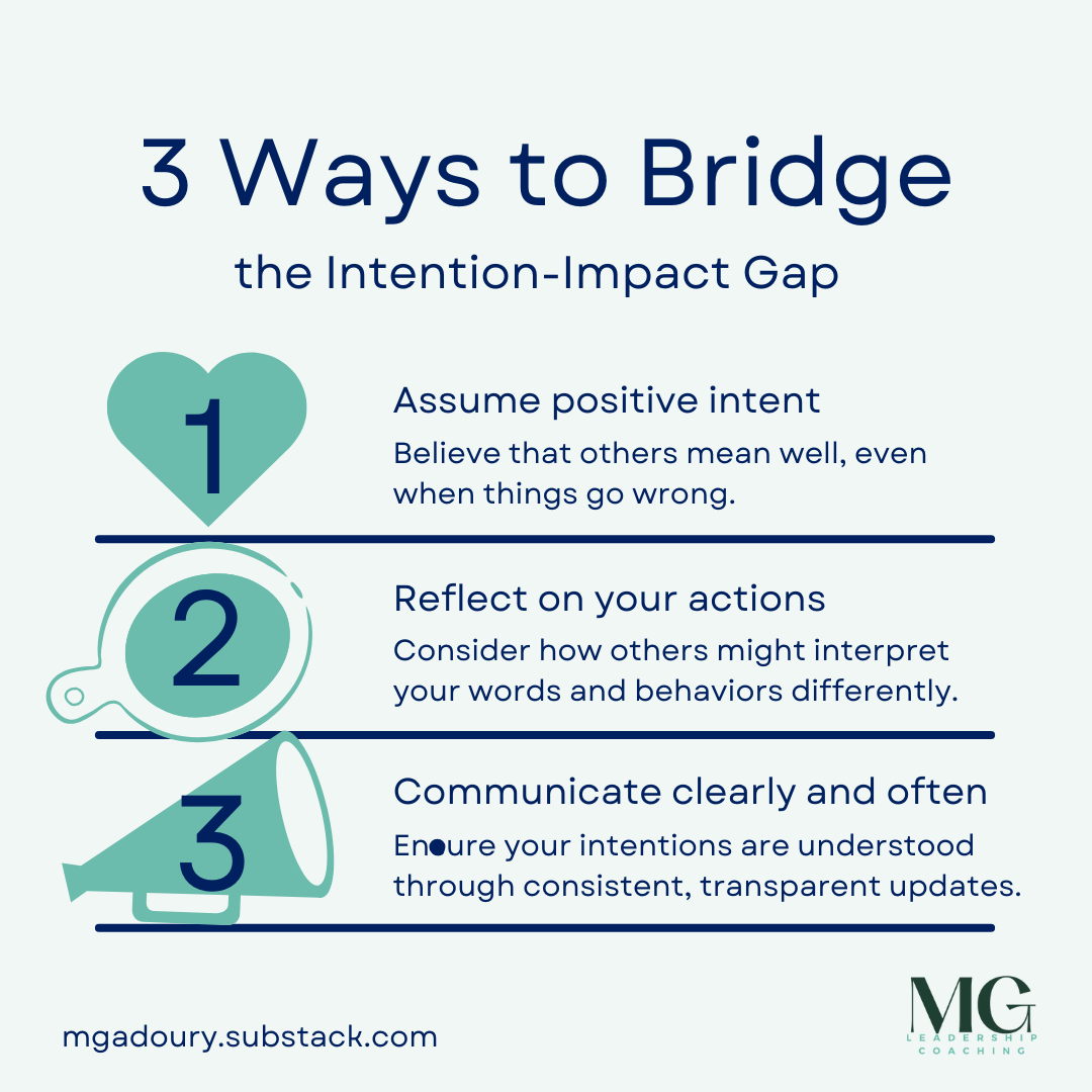 Why your good intentions aren't enough
