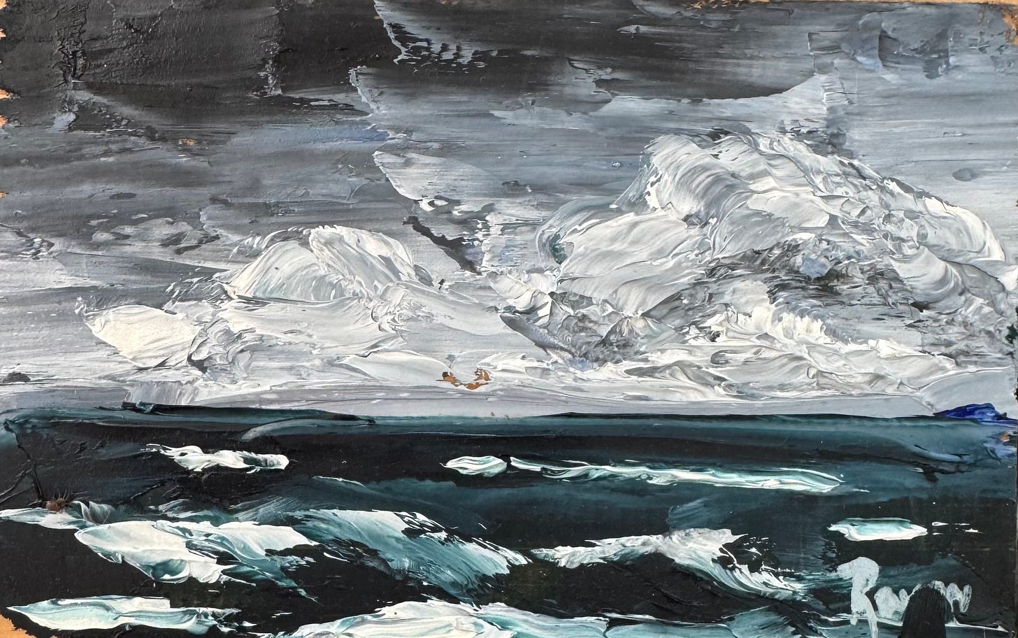 Salmon Planks - by Raven Waters - The Artsharps