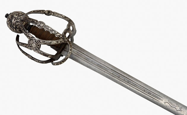 basket hilted arming sword