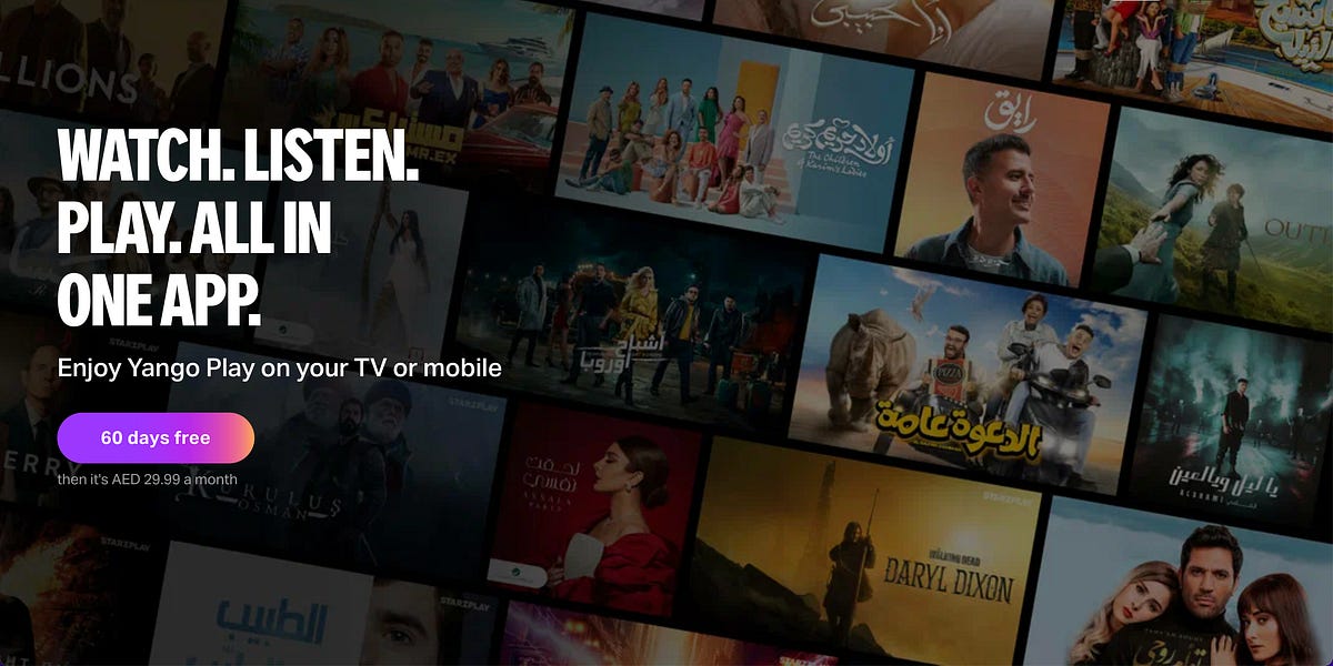 Yango Play: The New All-In-One Entertainment Super App in Middle East