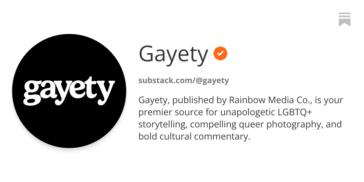 Gayety | Substack