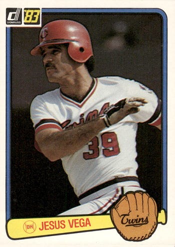 Jesus Vega and His Efficient Rookie Card(s)