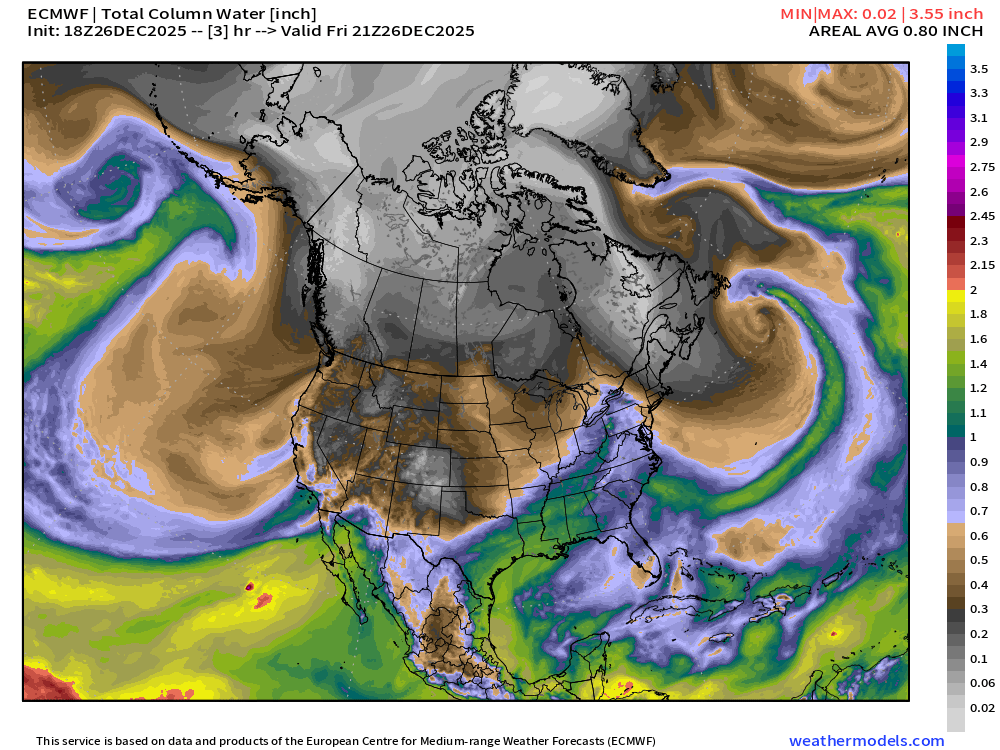 December 26, 2025 Friday Evening Winter Weather