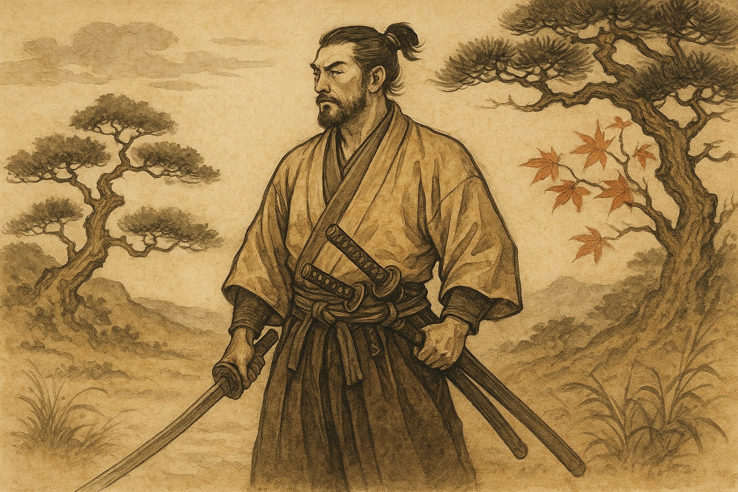 The Eight Virtues of Bushidō - by Alain Mokbel