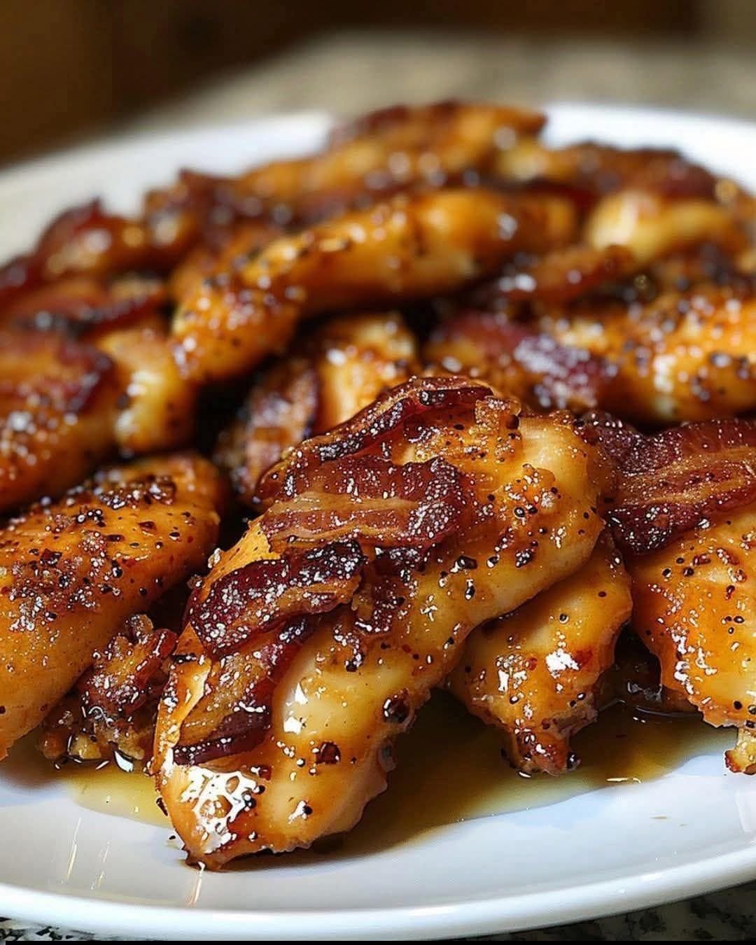 Bacon Brown Sugar Chicken Tenders