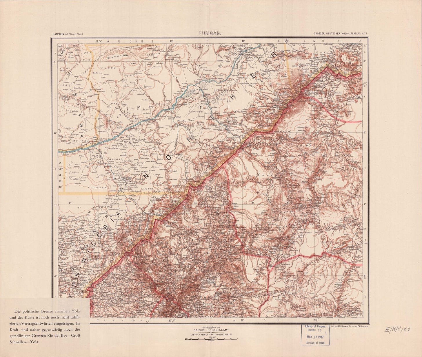The Kingdom of Bamum, the best example of indigenous African cartography