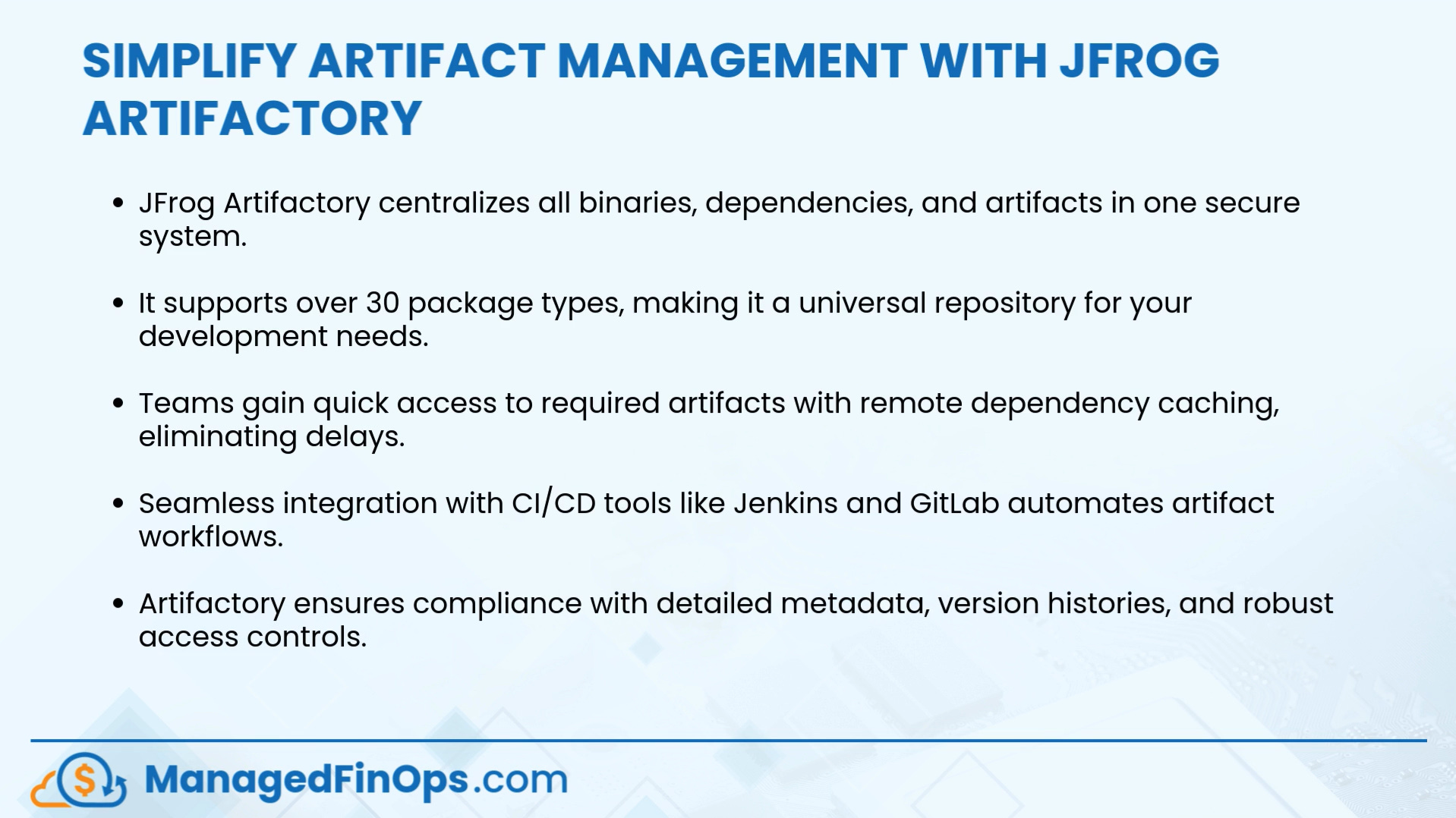 How To Get Started With JFrog Artifactory In Healthcare