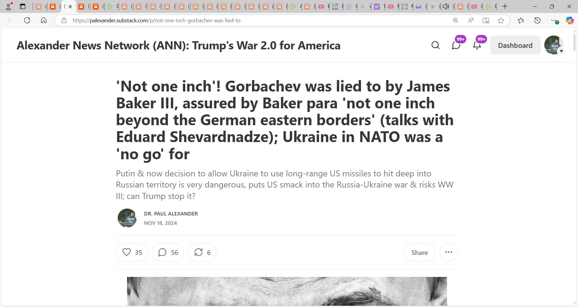 NATO will move 'Not one inch beyond the German eastern borders' turned ...