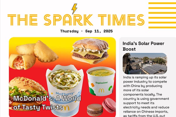 The Spark Times Inc.: Daily News for Kids | Substack