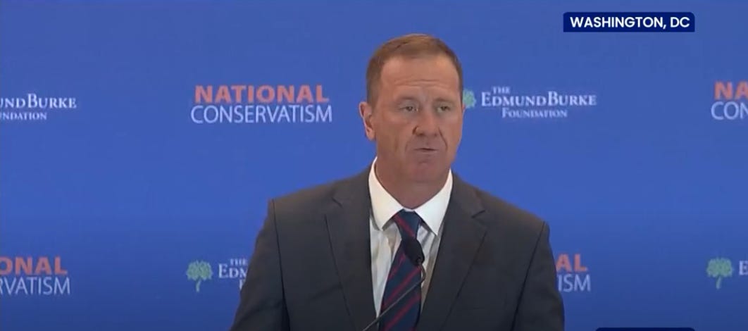 Missouri Sen. Eric Schmitt’s Vision of America: White and Christian