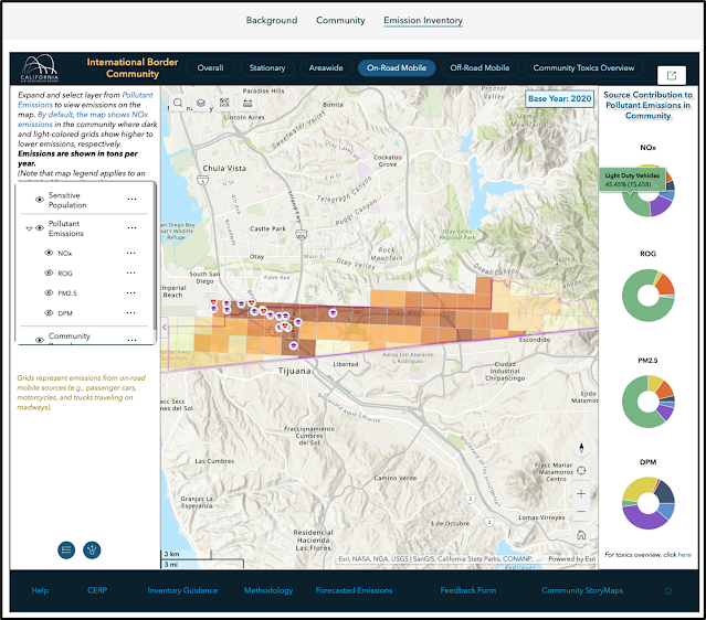 CARB Releases Interactive "StoryMap" of Emissions on AB 617 Communities