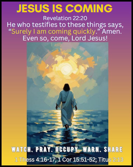 FollowingJesus (@nutsaboutjesus): "1️⃣ Rapture (for the Saved) 2️⃣ 7 ...