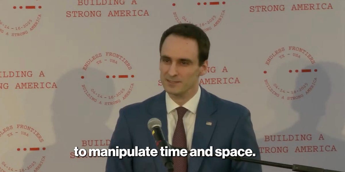 White House Tech Director Says "Our Tech Can Manipulate Space & Time ...