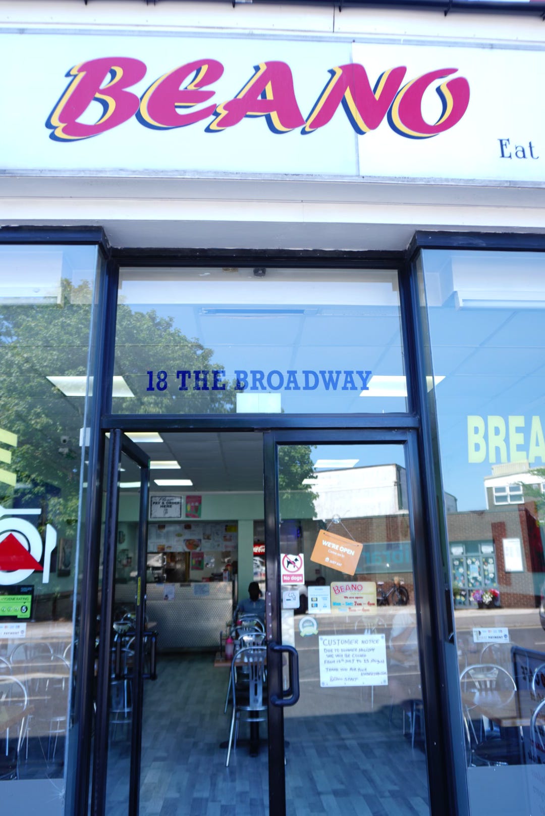 The Curious Case of the Beano Cafes - Vittles