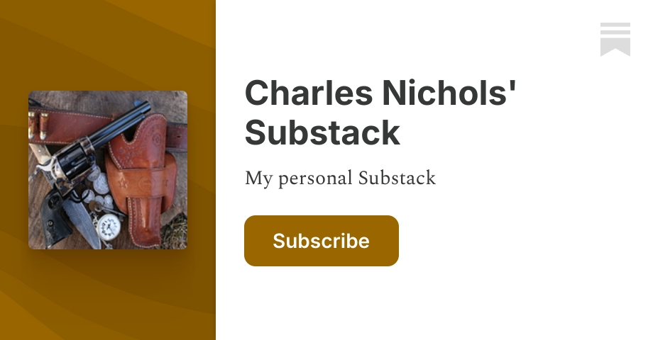 Charles Nichols' Substack | Substack