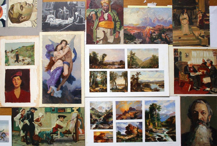 The Benefits of Master Copies - by James Gurney