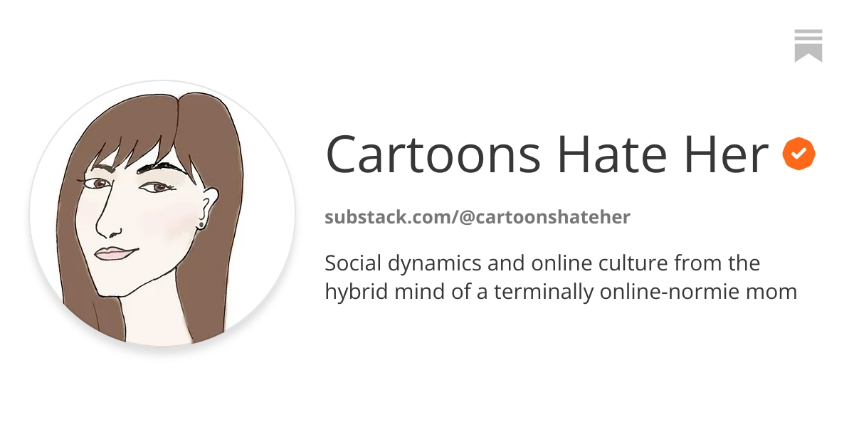 Cartoons Hate Her | Substack