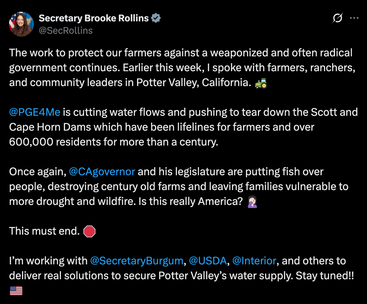 Rollins meets with Potter Valley farmers and ranchers, vows to fight ...