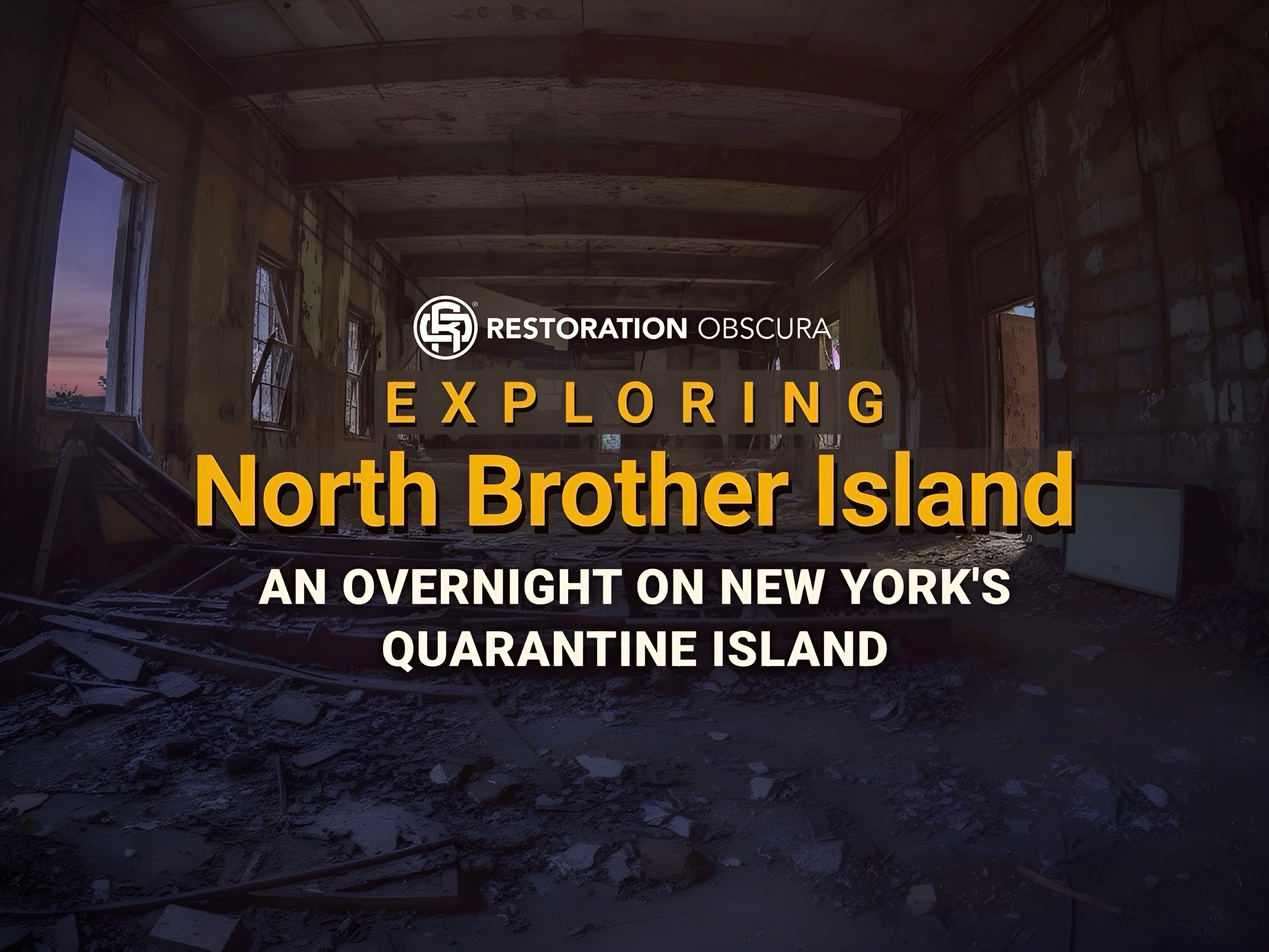 Exploring North Brother Island - by John Bulmer