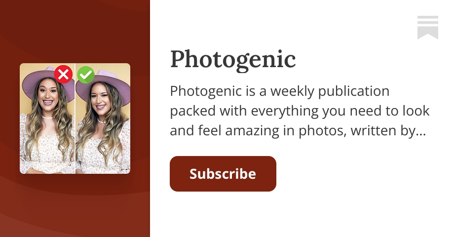 Photogenic | Bonnie RzM | Substack