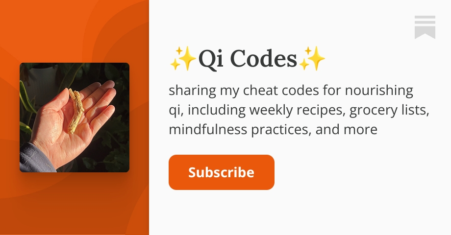 Qi Codes | Alice Sun | Substack