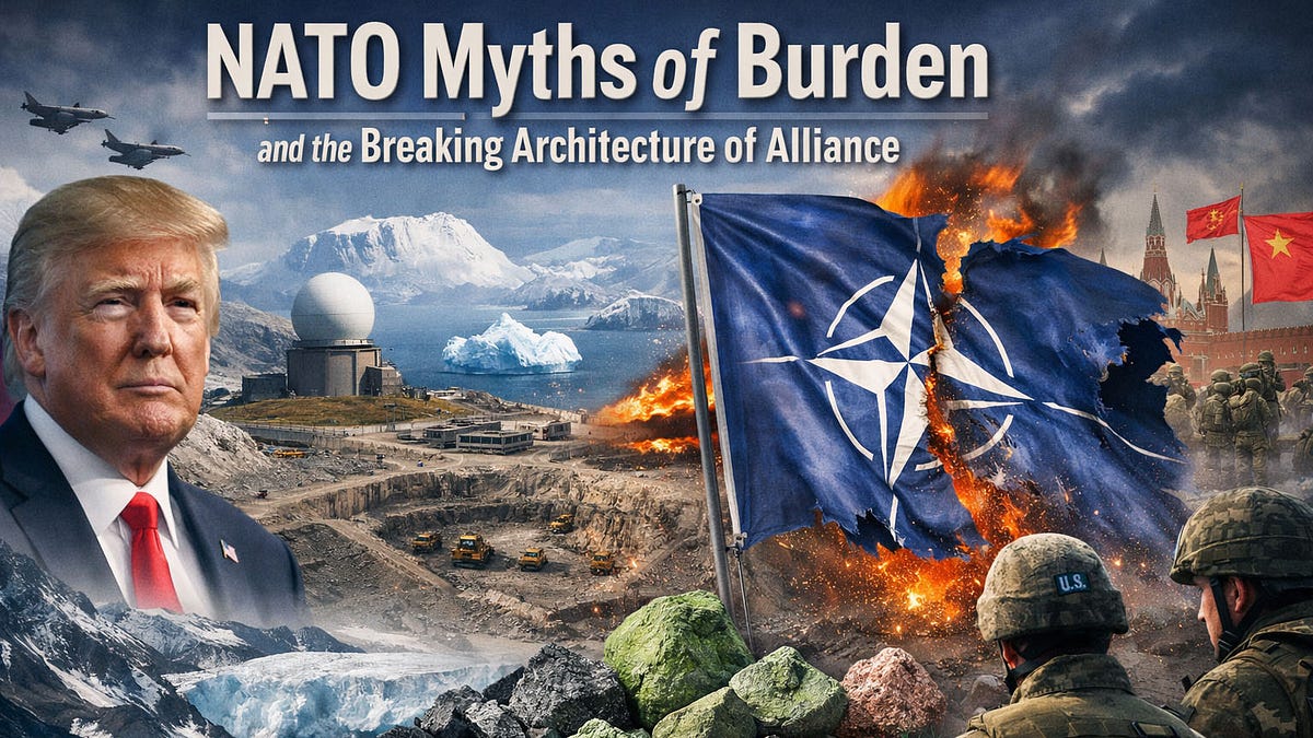 NATO Myths of Burden and the breaking Architecture of Alliance
