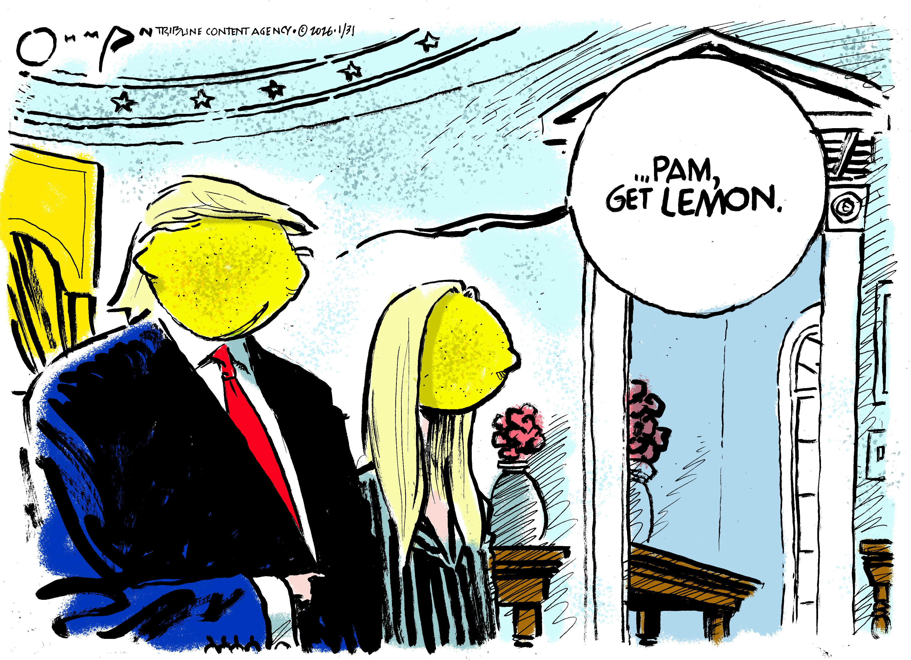 Your Daily Cartoon! - by Jack Ohman’s You Betcha!