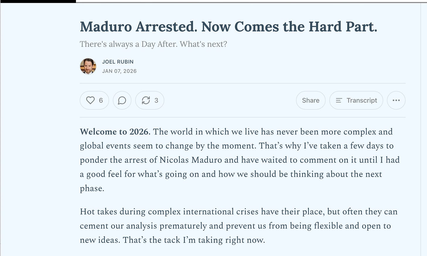 Venezuela Presents A Challenge For Marco Rubio - Vicky Ward