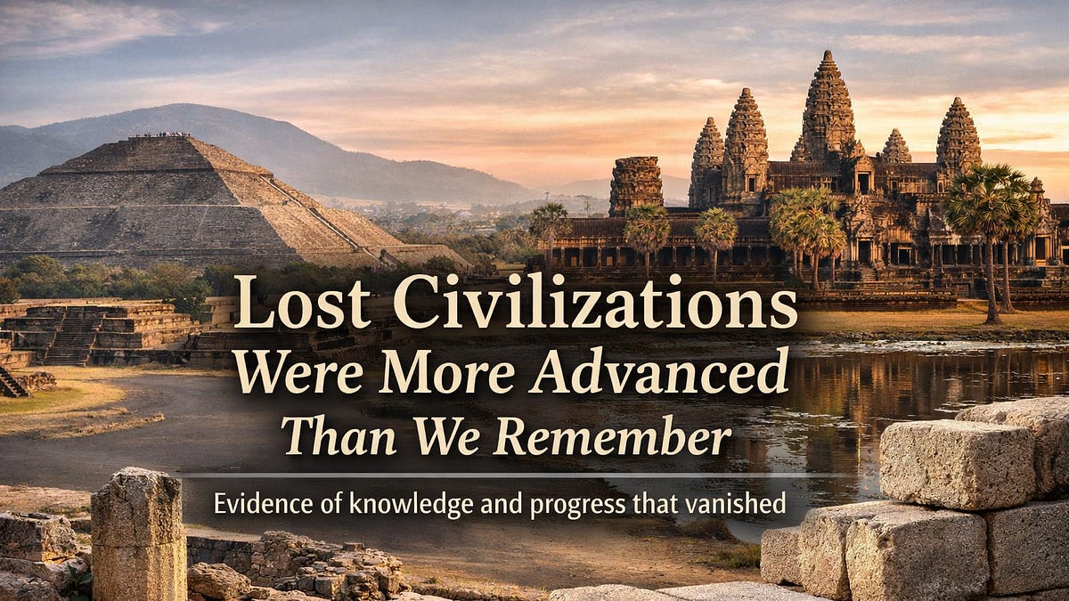 Lost Civilizations Were More Advanced Than We Remember